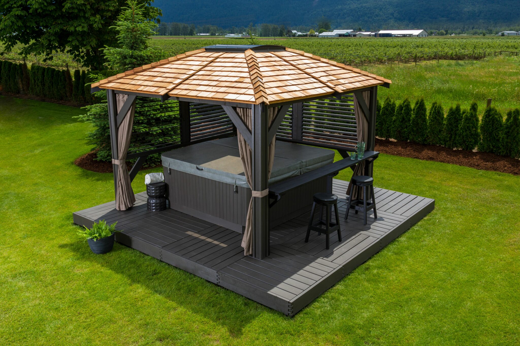What's The Best Gazebo For A Hot Tub? Hot Tub Gazebo Ideas